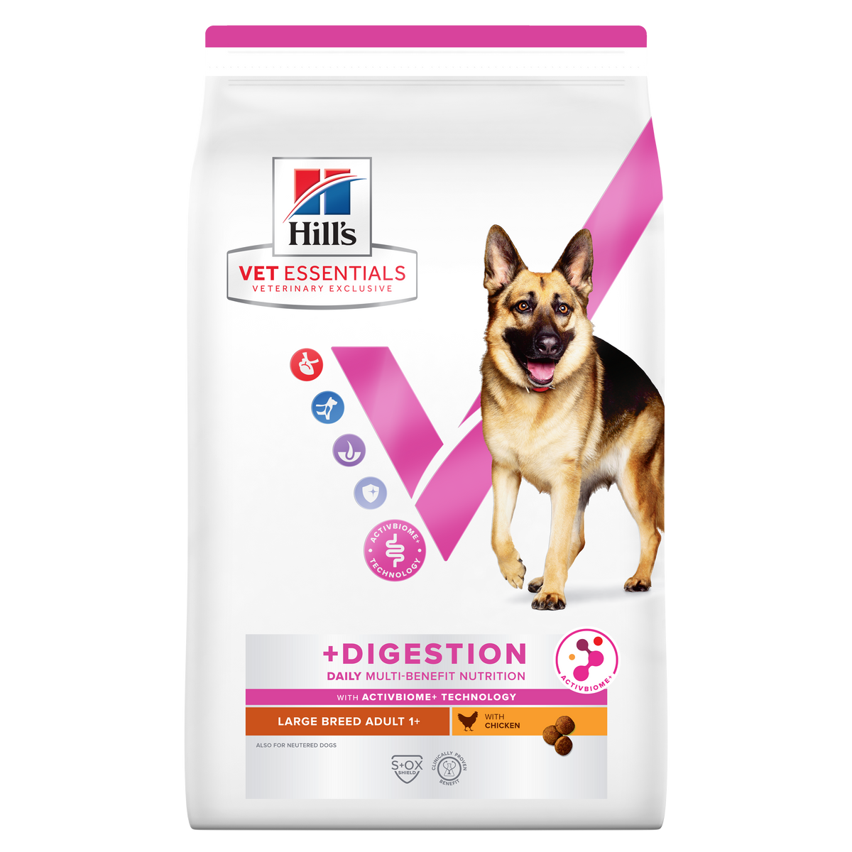 Hill s VET ESSENTIALS MULTI BENEFIT DIGESTION Adult 1 Large Breed Dry Dog Food with Chicken